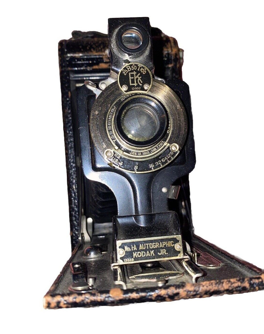 Kodak Jr. No. 1A Model 116 Autographic Folding Camera Antique 1901 ...