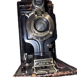 Kodak Jr. No. 1A Model 116 Autographic Folding Camera Antique 1901 ...