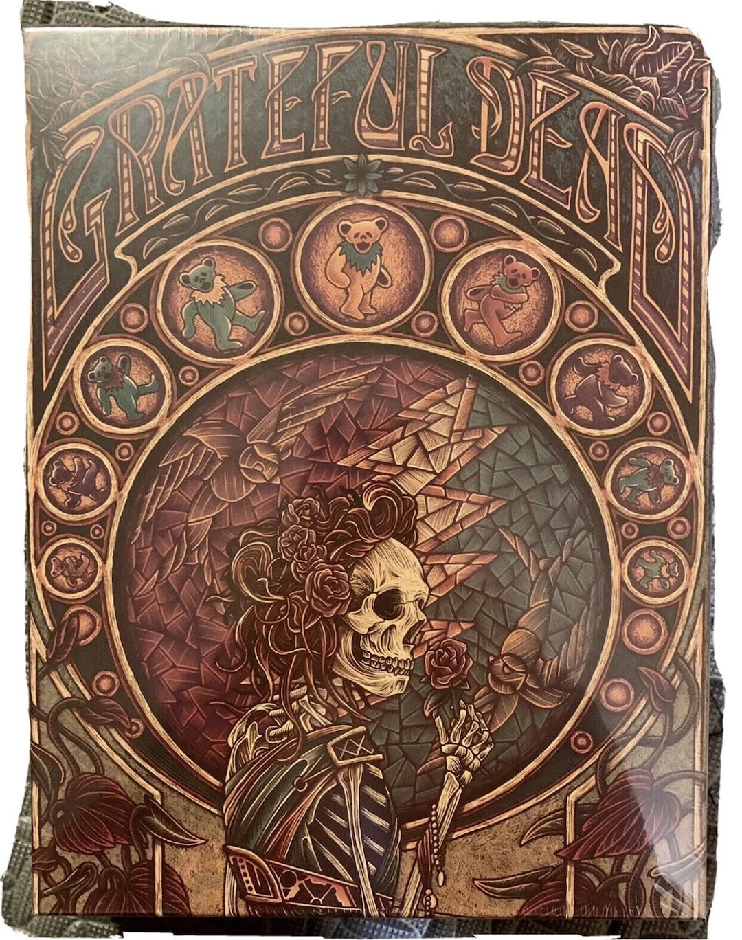Grateful Dead 1000 PC Puzzle + Poster Luke Martin Art LIMITED Official ...