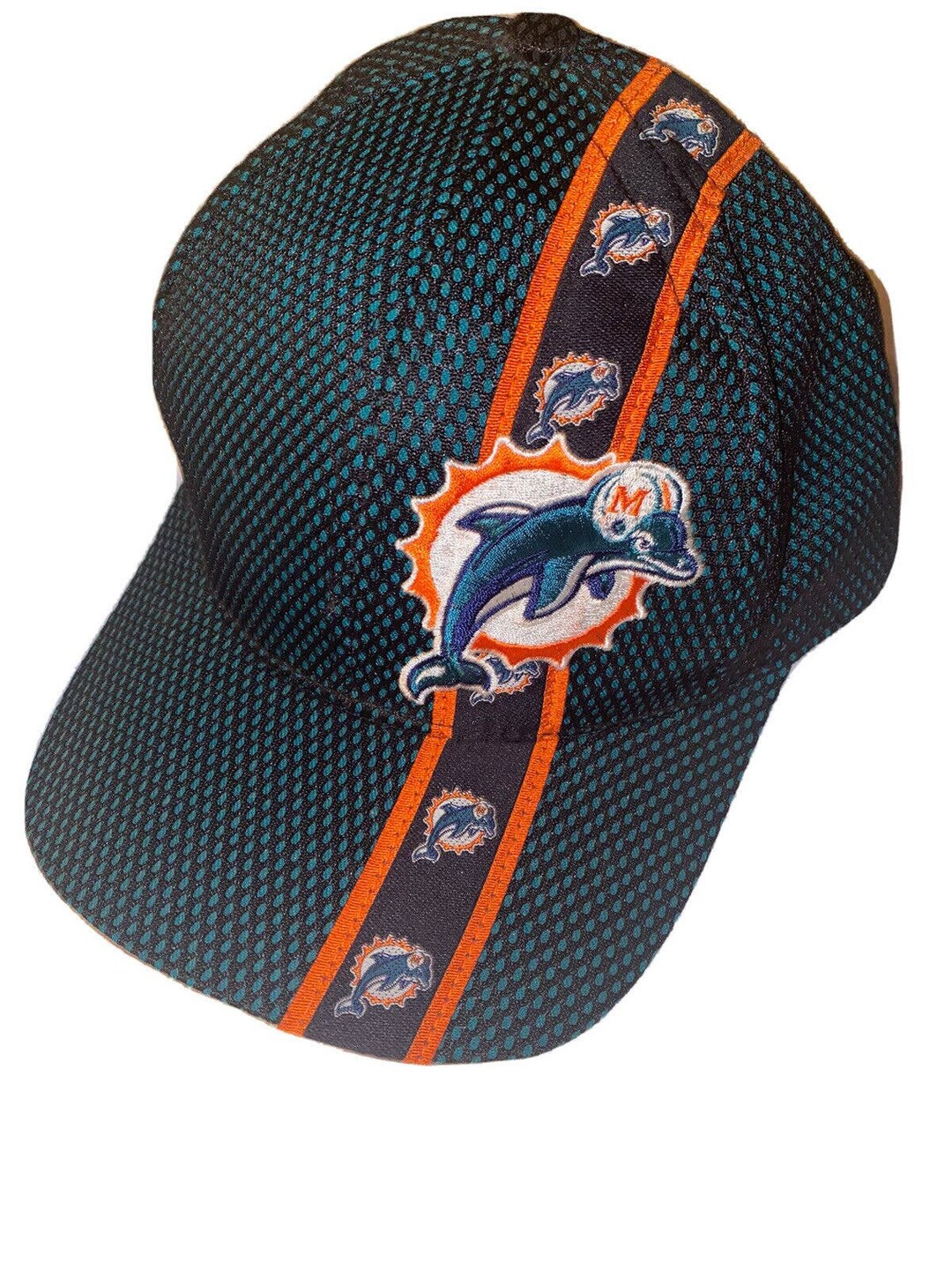 Vintage Miami Dolphins Adjustable Strapback Hat Cap Drew Pearson Team ...