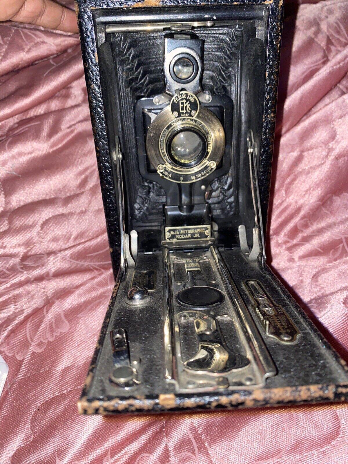 Kodak Jr. No. 1A Model 116 Autographic Folding Camera Antique 1901 ...