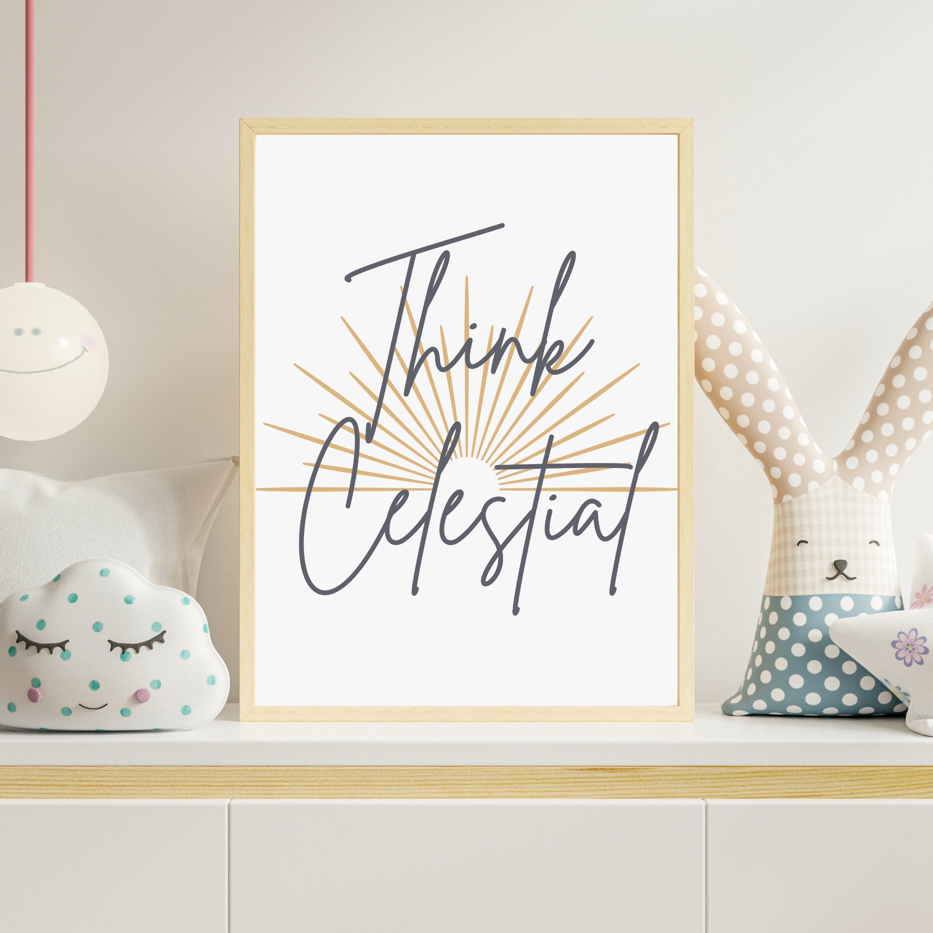 Think Celestial - Digital Prints - Printable Posters - Instant ...