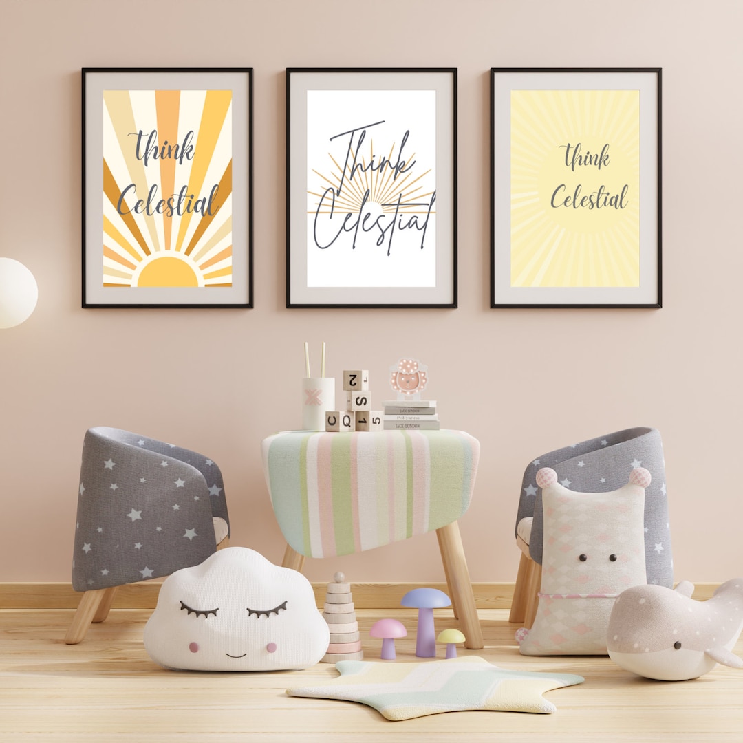 Think Celestial - Digital Prints - Printable Posters - Instant ...