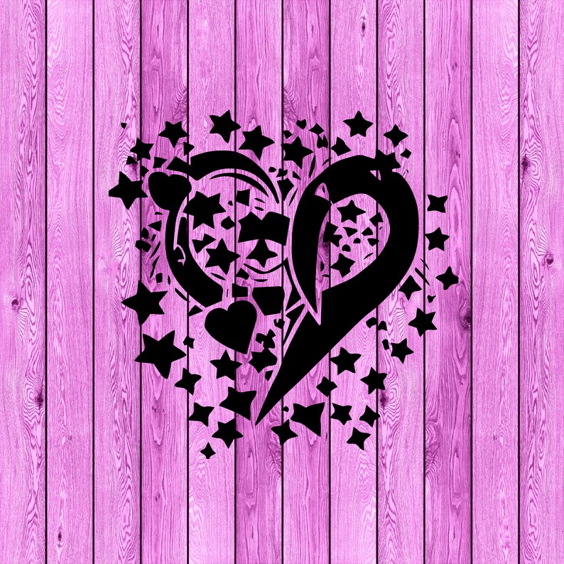 Extra Cute Heart Shaped SVG Bundle. - Etsy