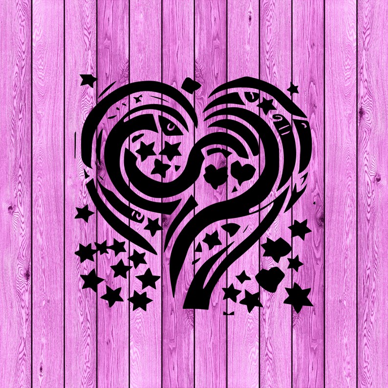 Extra Cute Heart Shaped SVG Bundle. - Etsy