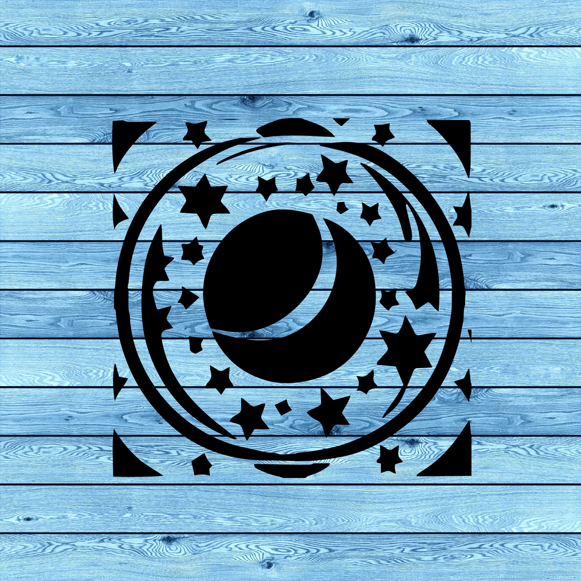 Celestial Full Night Sky SVG Bundle. - Etsy