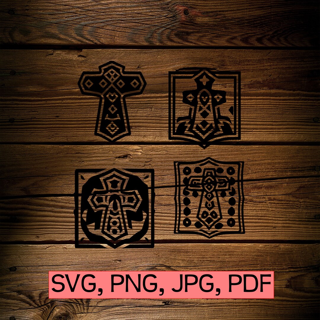Cross Svg Bundle. Clip Art. Physical Small Commercial License. - Etsy