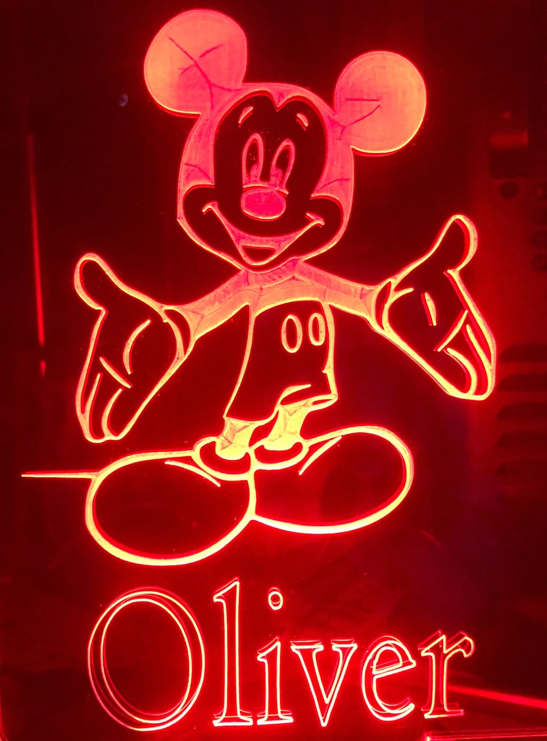 Favorite Cartoon Character LED Desk Light - Etsy