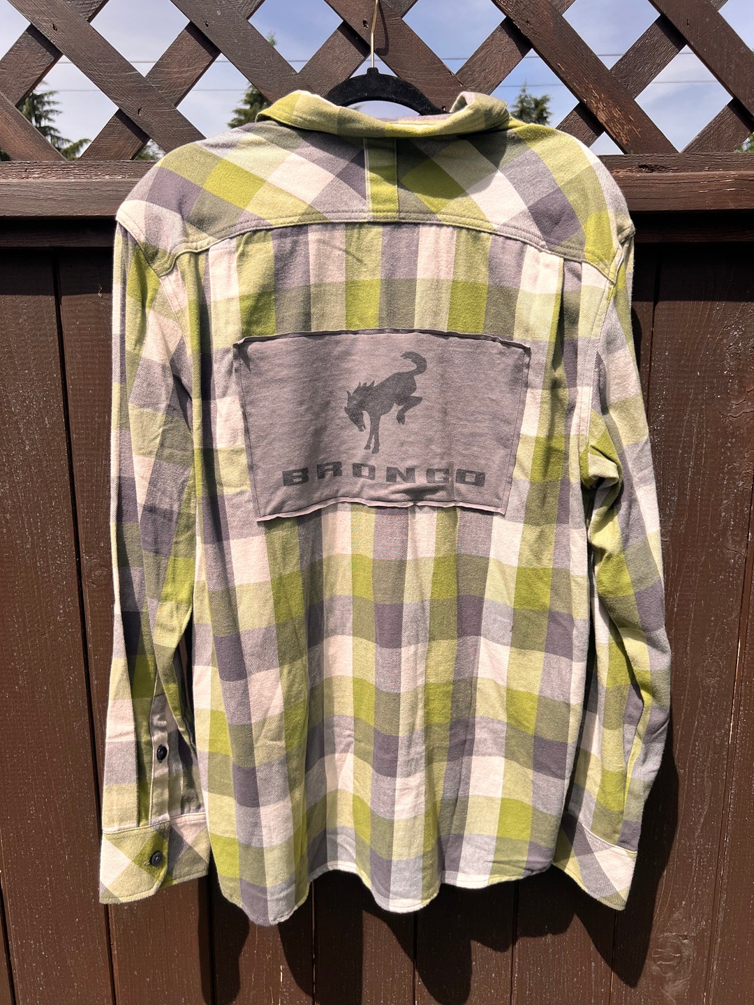 Ford Bronco Upcycled Flannel - Etsy
