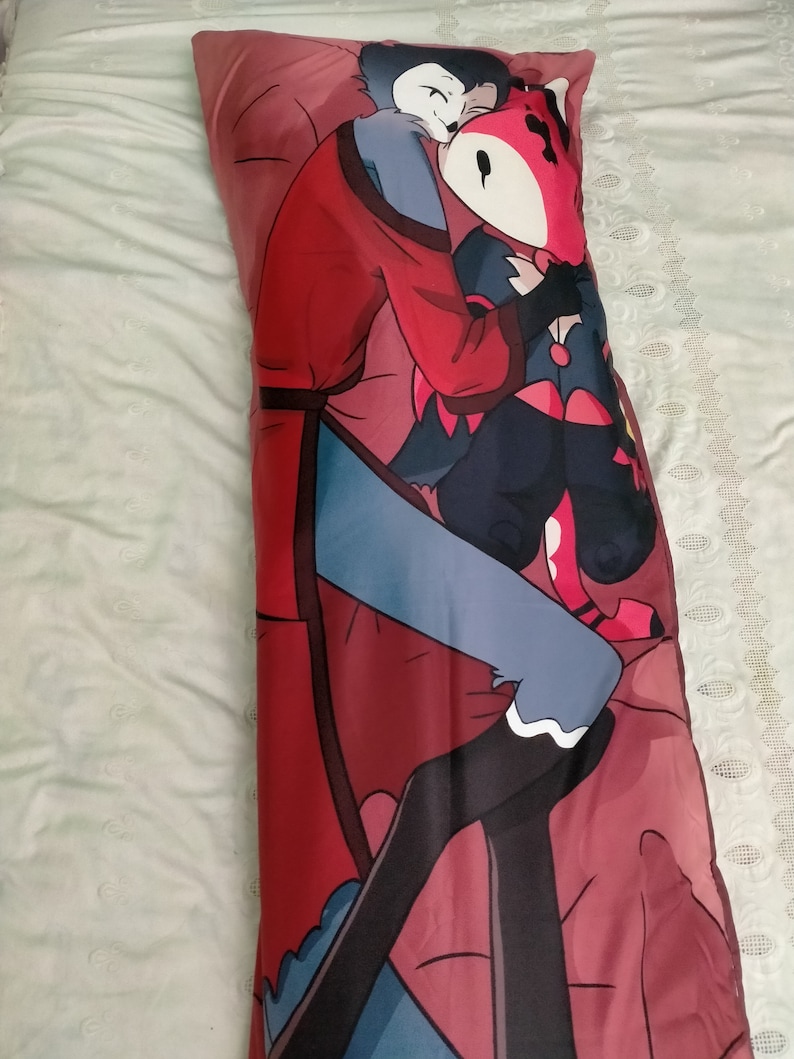 Helluva Boss Stolas Big Dakimakura. Furry Soft Body Pillowcase - Etsy UK