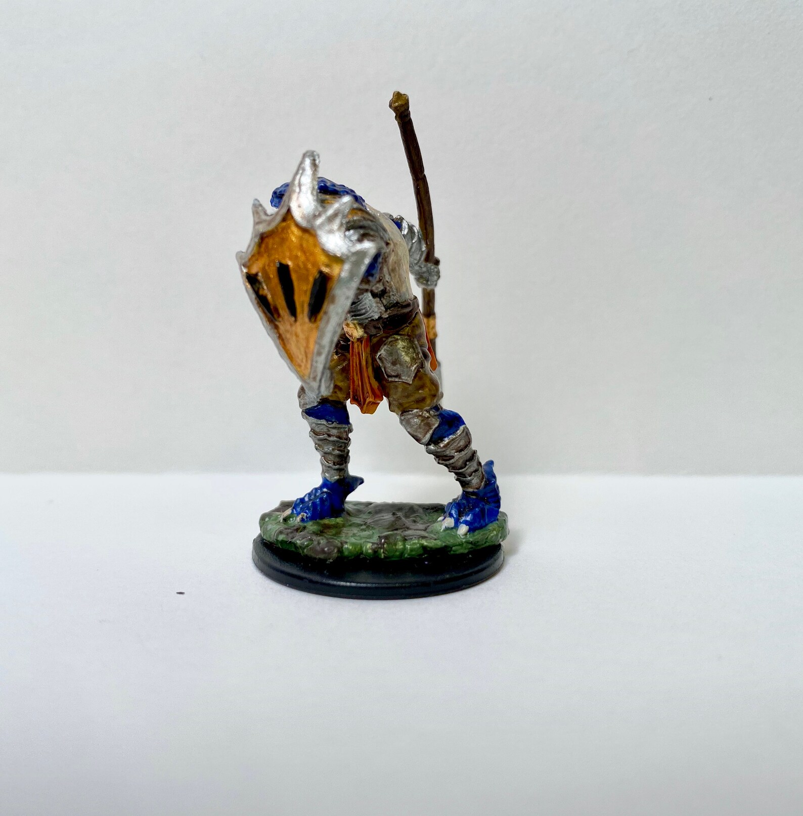 D&D Mini Hand Painted - Male Dragonborn Fighter - Etsy