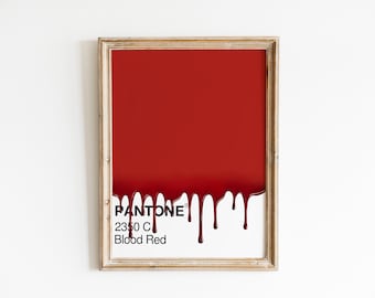 Dripping Blood Decor - Etsy