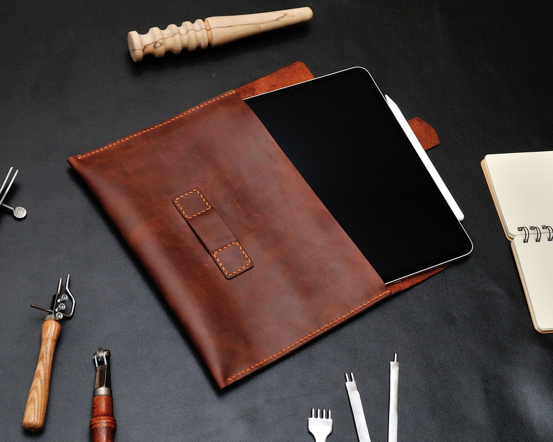 Leather Case Personalized Case for Tablet, iPad Pro Case, iPad Mini ...