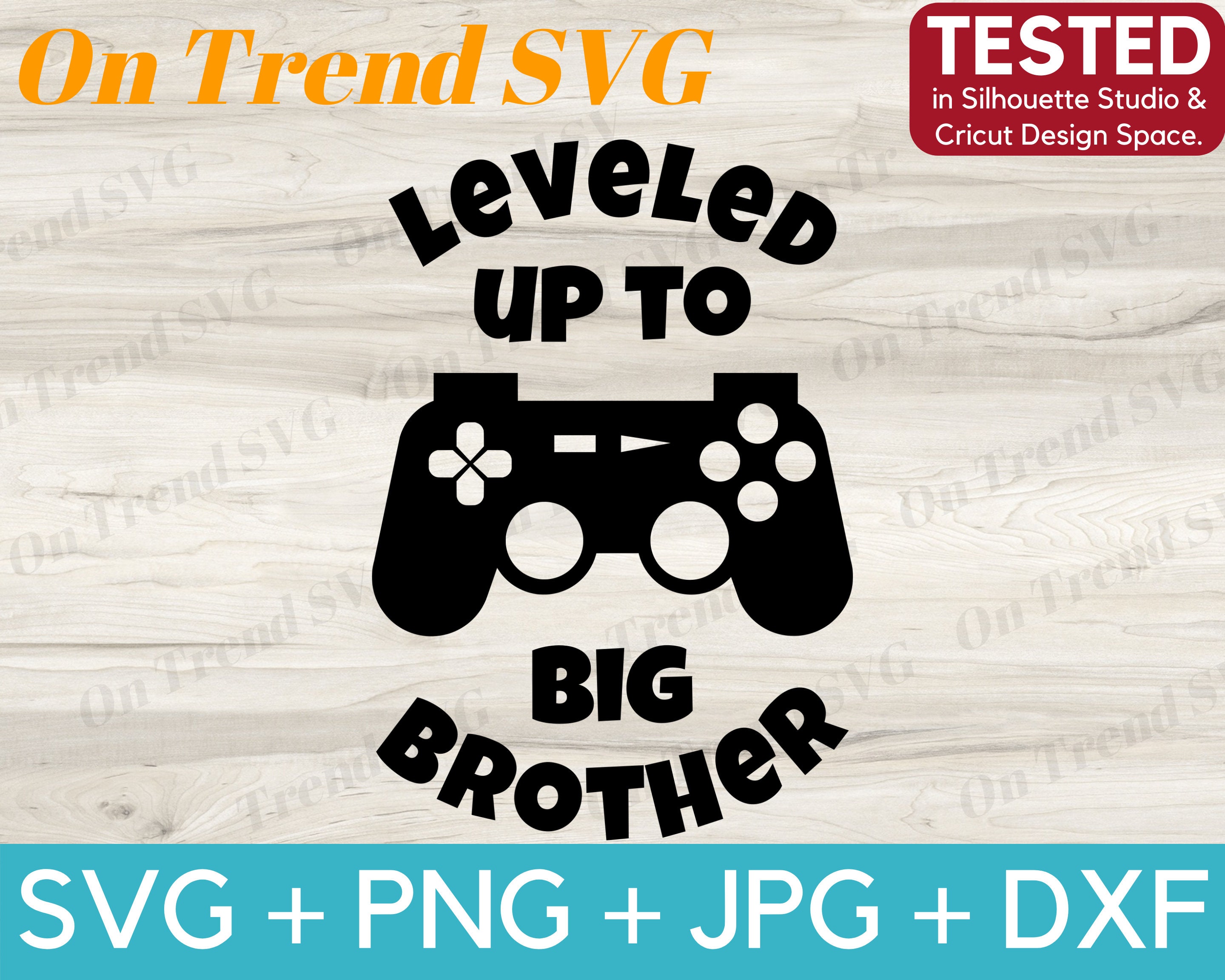 Big Brother SVG PNG JPG Cut Files - Etsy