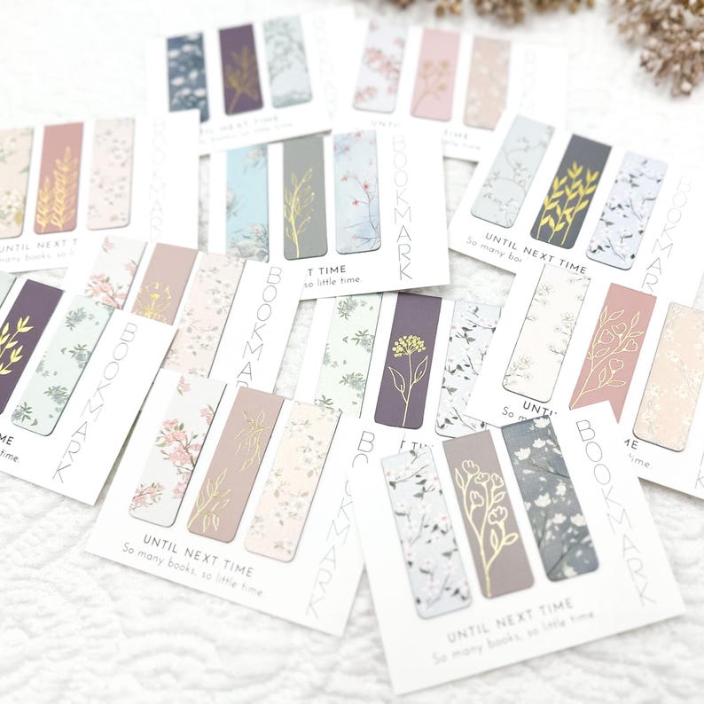 Magnet Bookmarks (set of Three) - Etsy