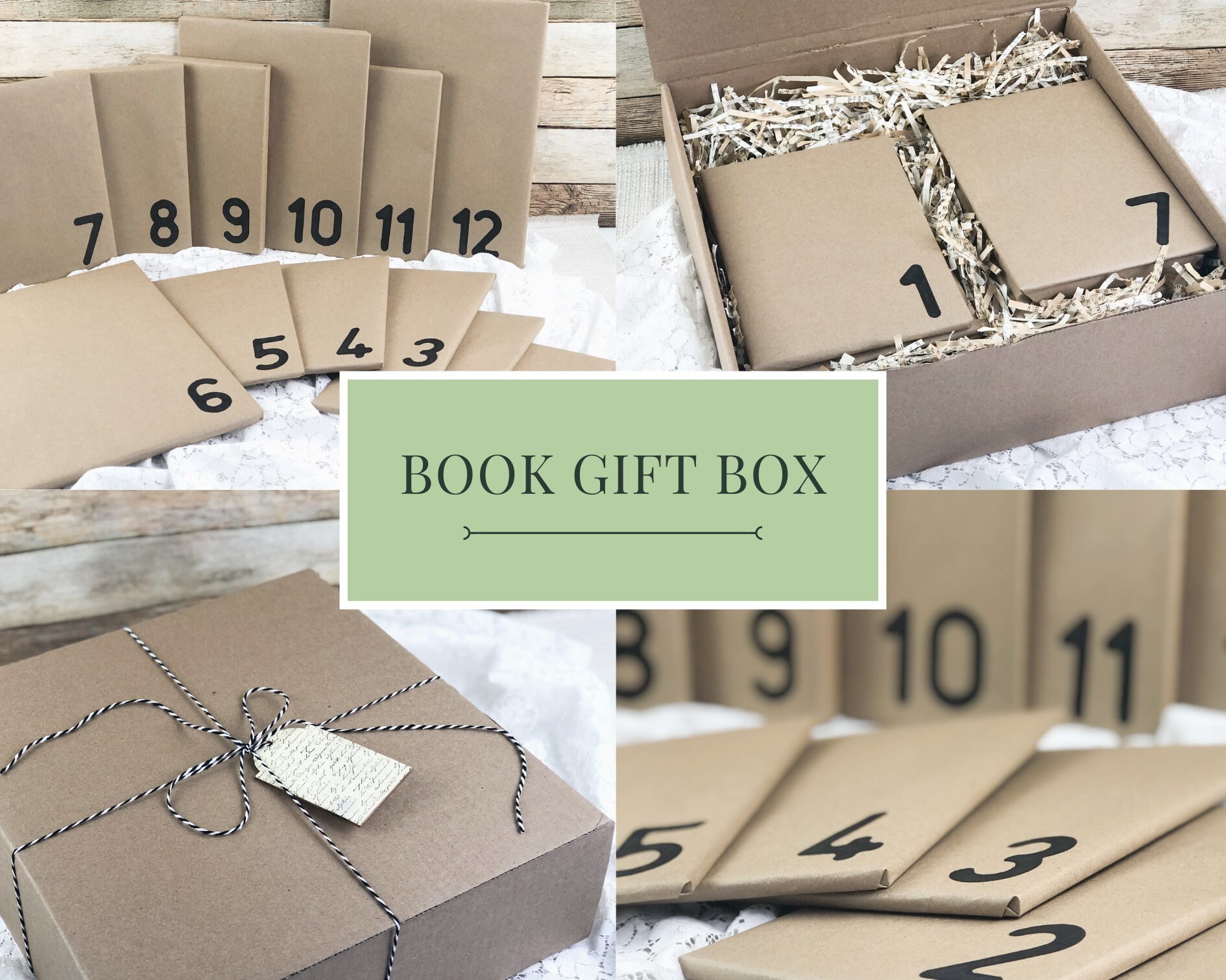 Book Gift Box / Set of 12 Children's Books / Books for | Etsy