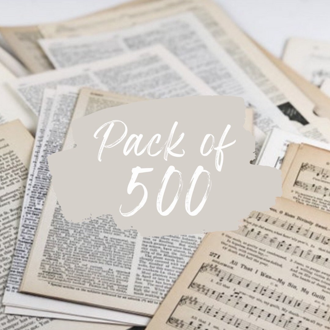 500 Combo Music Sheets Dictionary Pages and Typography | Etsy
