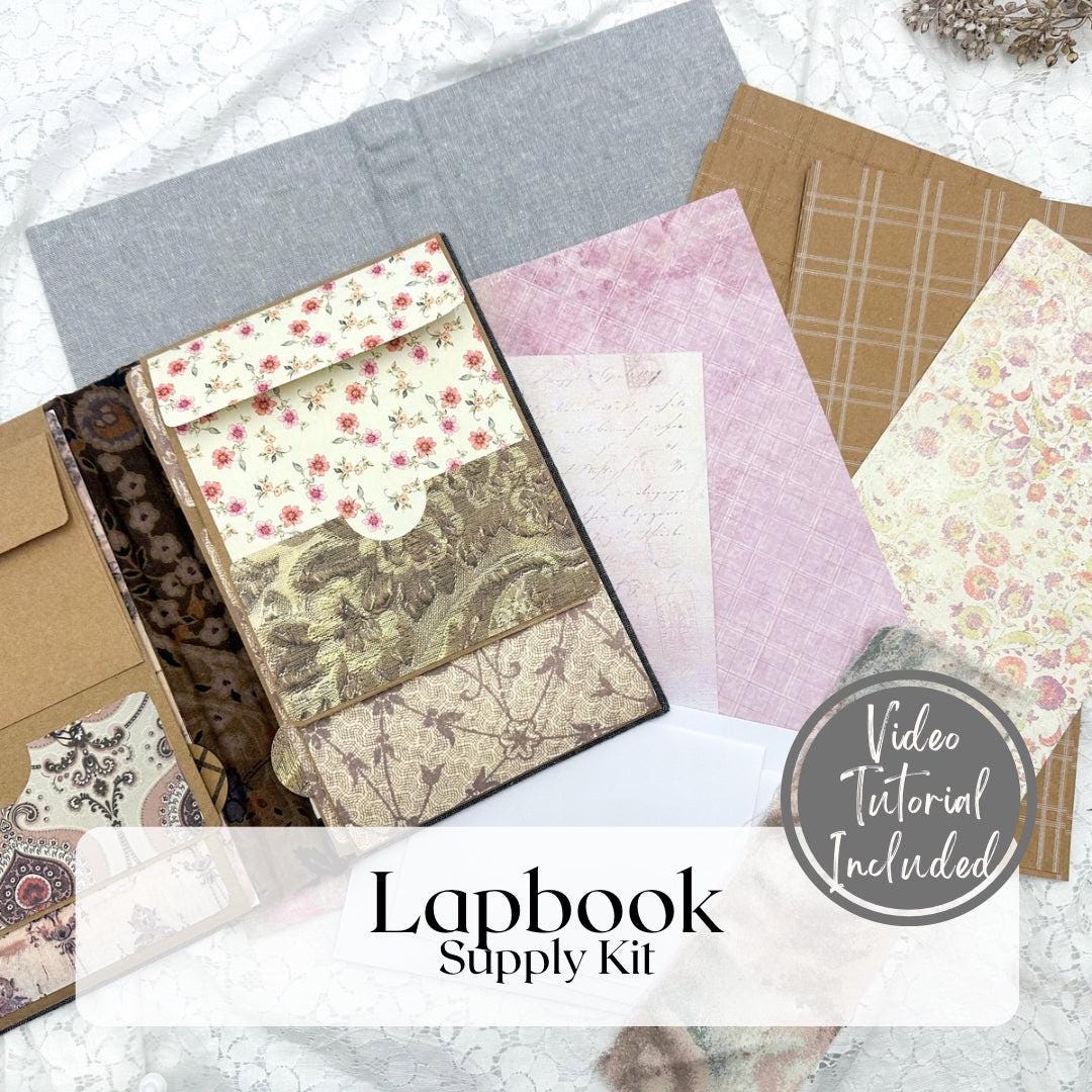 Lapbook Kit- Step by Step Video Included - Etsy