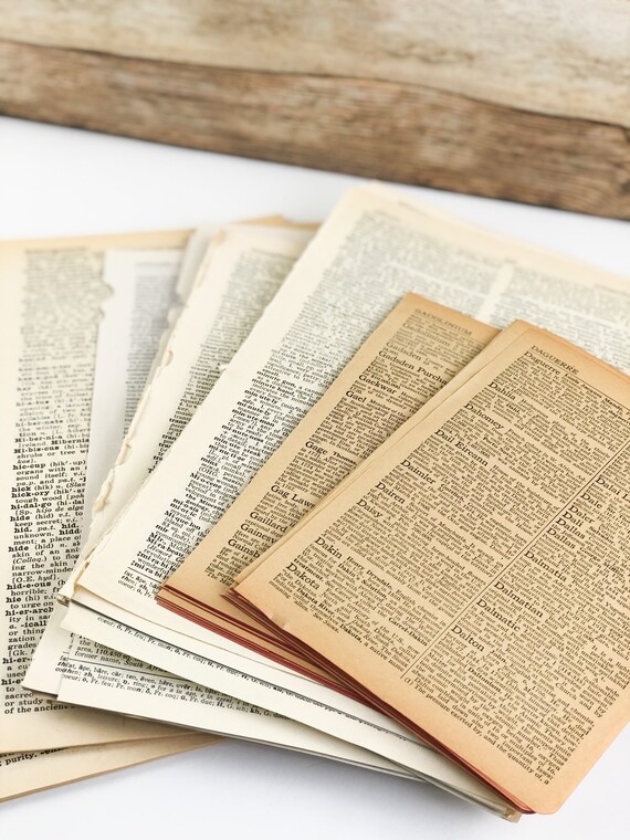 Dictionary Pages 500 Loose Dictionary Pages Vintage Book Etsy dictionary-pages-500-loose-dictionary-pages-vintage-book-etsy