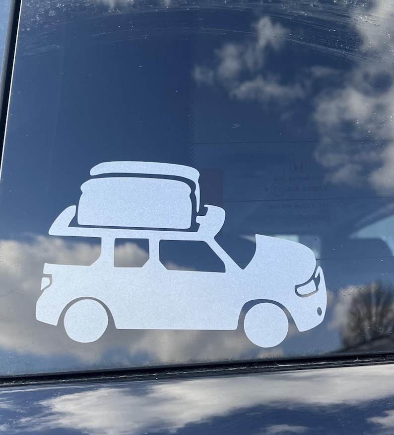 Honda Element Toaster Decal, Car Decal, Car Bumper Sticker, Bumper ...
