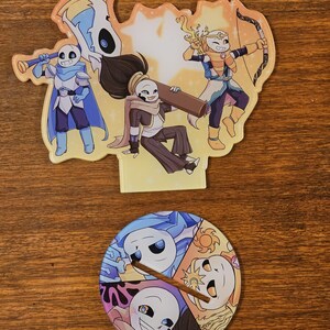 Undertale AU Acrylic Stands - Etsy