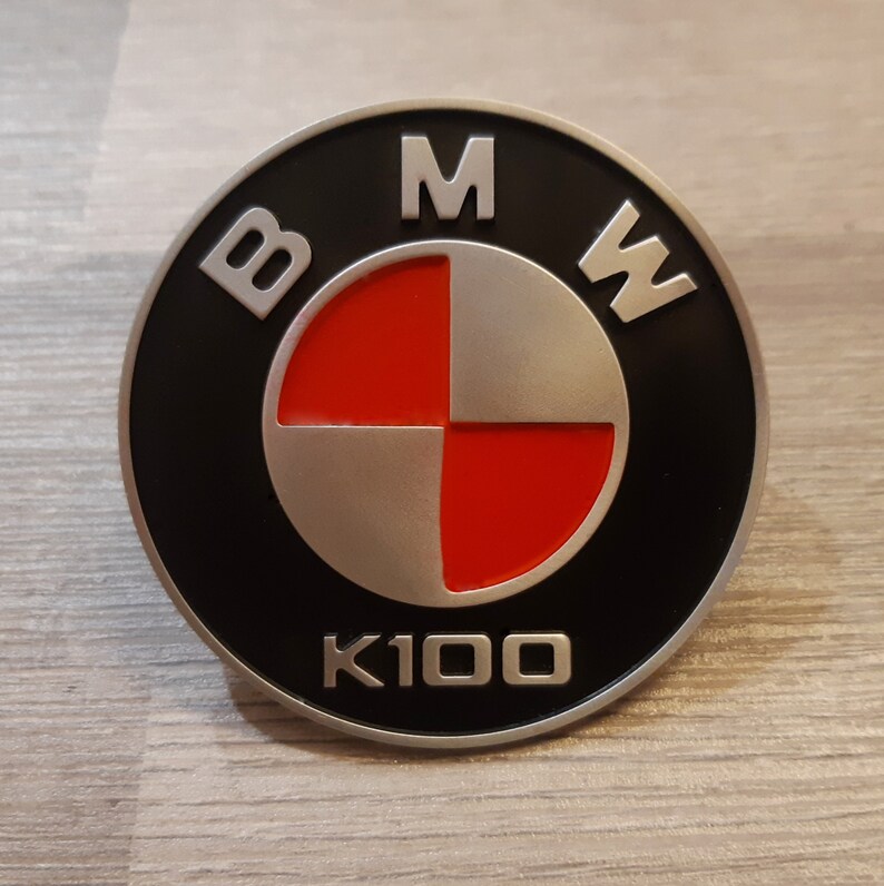 BMW K100 Café Racer Emblem 70mm in Aluminium n2 Stück | Etsy