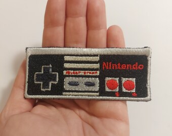 CONTROLLER Nintendo Throwback Embroidered Iron-on NES Patch - Etsy
