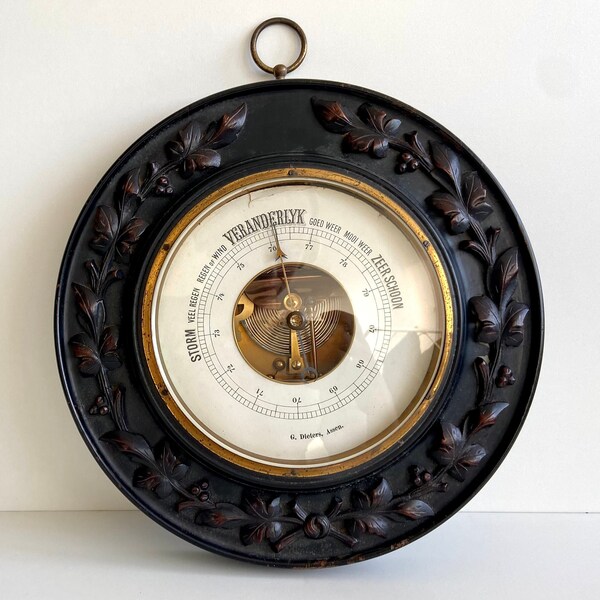 Antique Barometer - Etsy