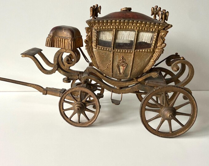 Antique Royal Horse Carriage - 19th Century - France - Wood - Glass ...