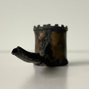 Medieval Oil Lamp - Brass - Archeological Artefact the Hague - 14th to ...