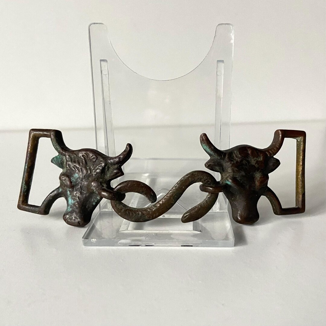 Civil or Revolutionary War - Snake Buckle - Bull Heads - 17 or 1800's ...