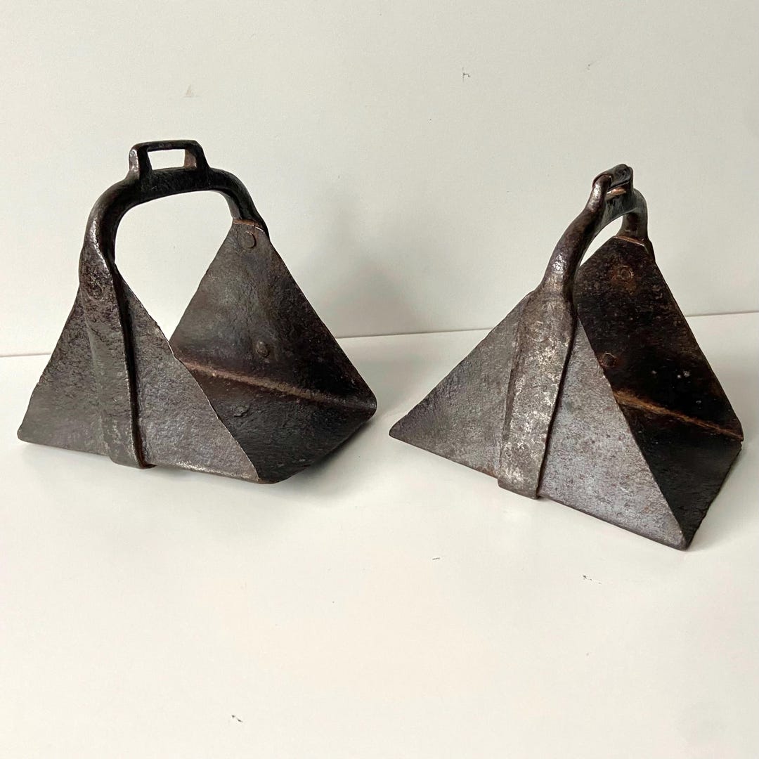 17th Till Early 18th Century - Stirrups - Horse Riding - Iron - Etsy