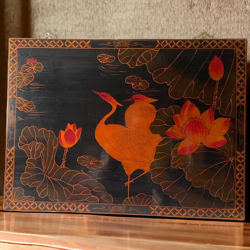 Vietnam Lacquer Panel - Etsy