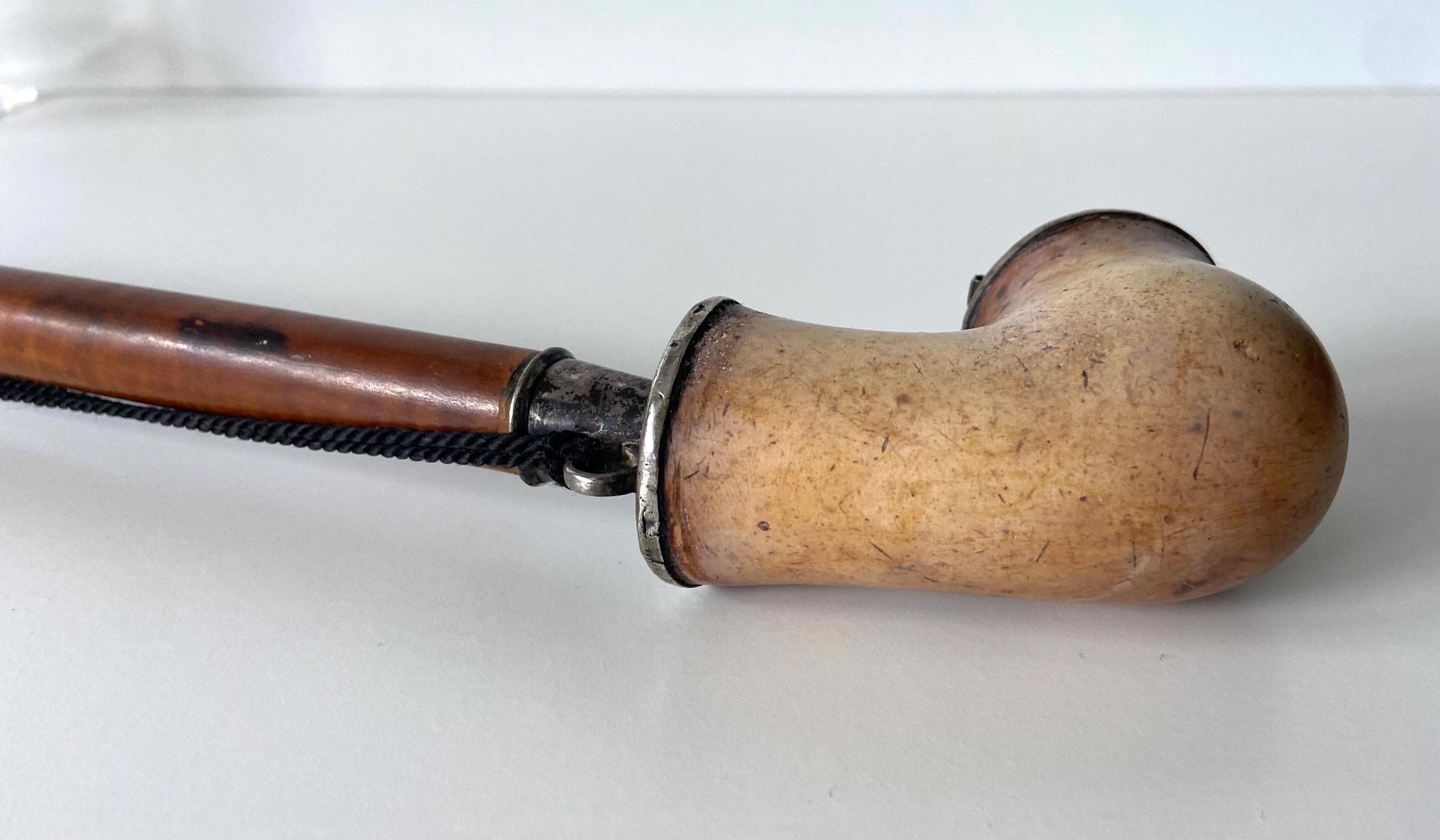 18th Century Meerschaum Pipe Head With Silver - Smoking Pipe ...