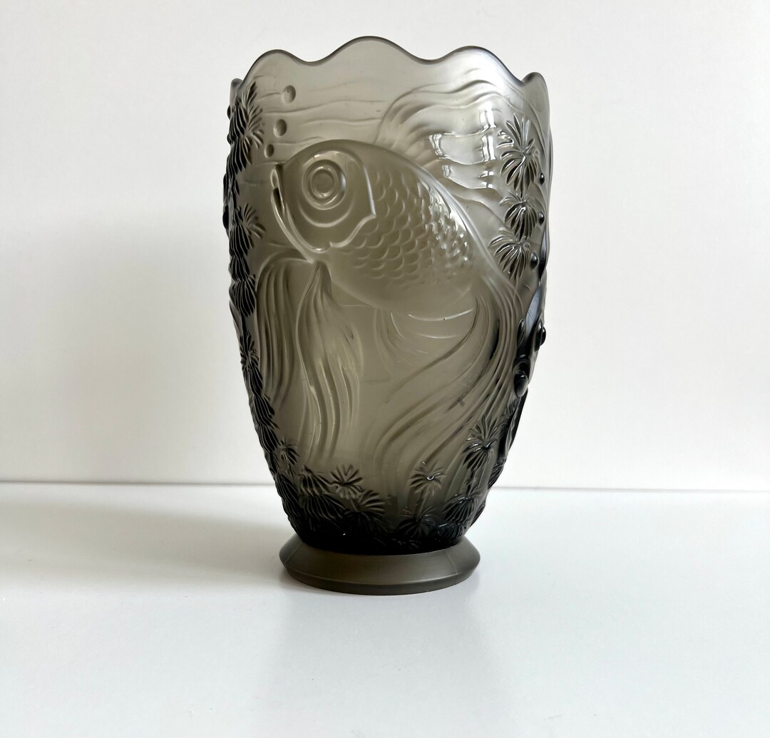 Vase by Josef Inwald - Fish - Applied Art - Art Nouveau - Czech Art ...