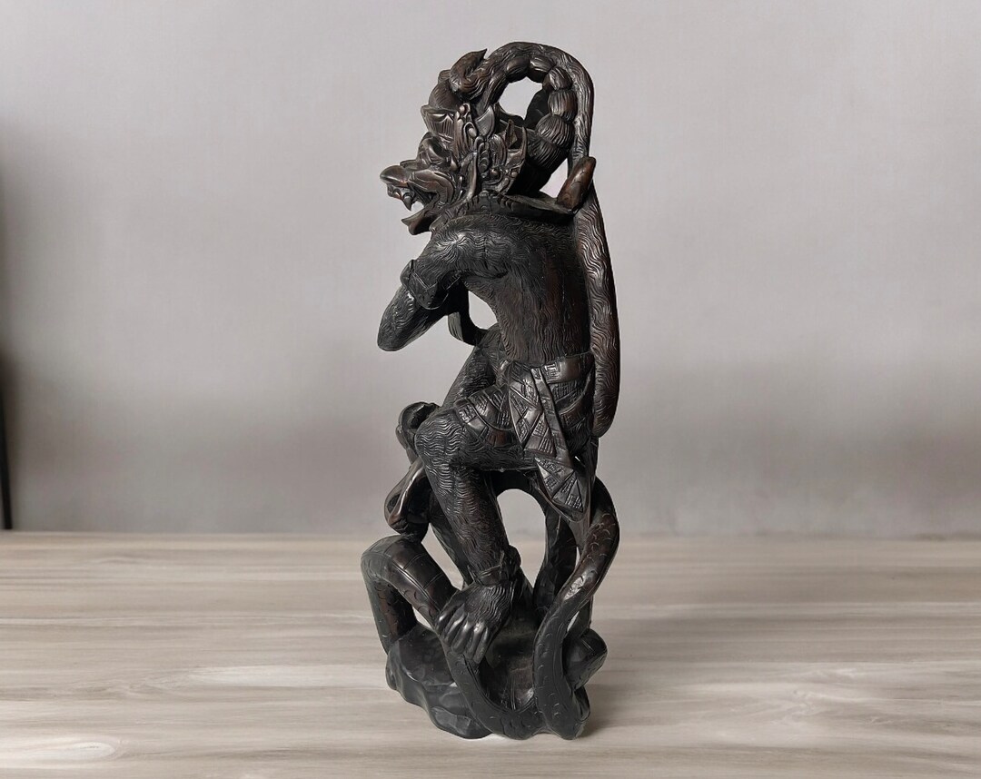 Balinese Sculpture - Bali - Indonesia - Demon - 20th Century - Etsy