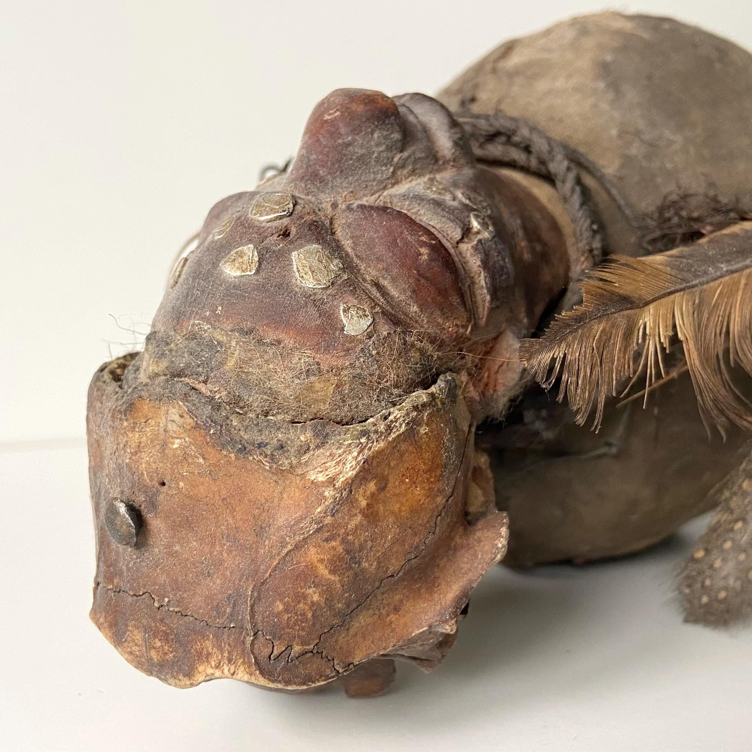 Téké Fetisj Figure - Congo - Tribal Art - Tribe - Wood - Feather ...