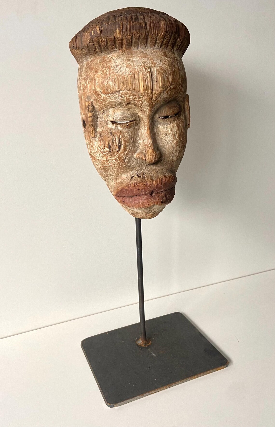 Tribal Art - Mask - Gabon - Mali - 20th Century - With Stand - Etsy