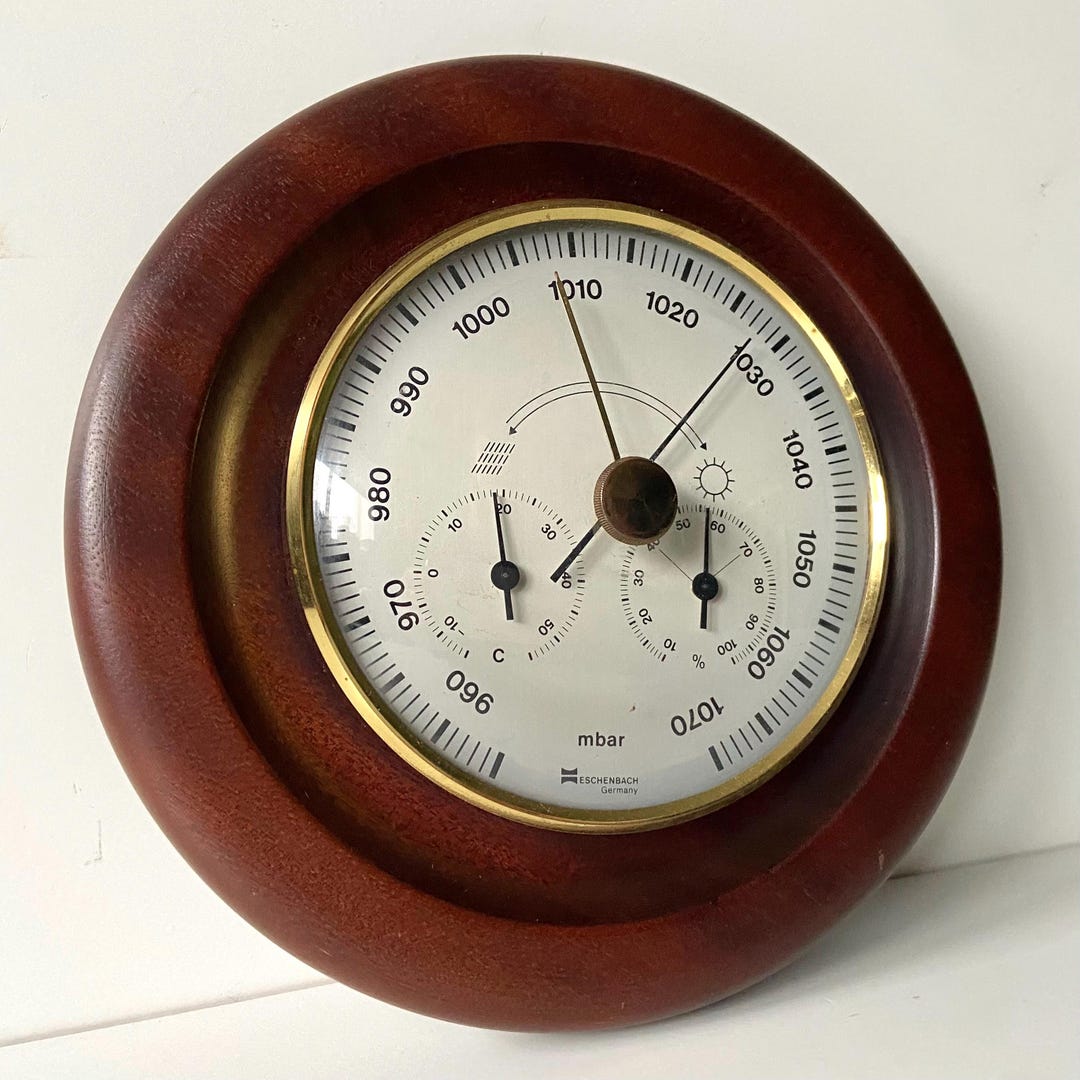 Weather Station - Weatherstation - Eschenbach - Barometer - Vintage ...