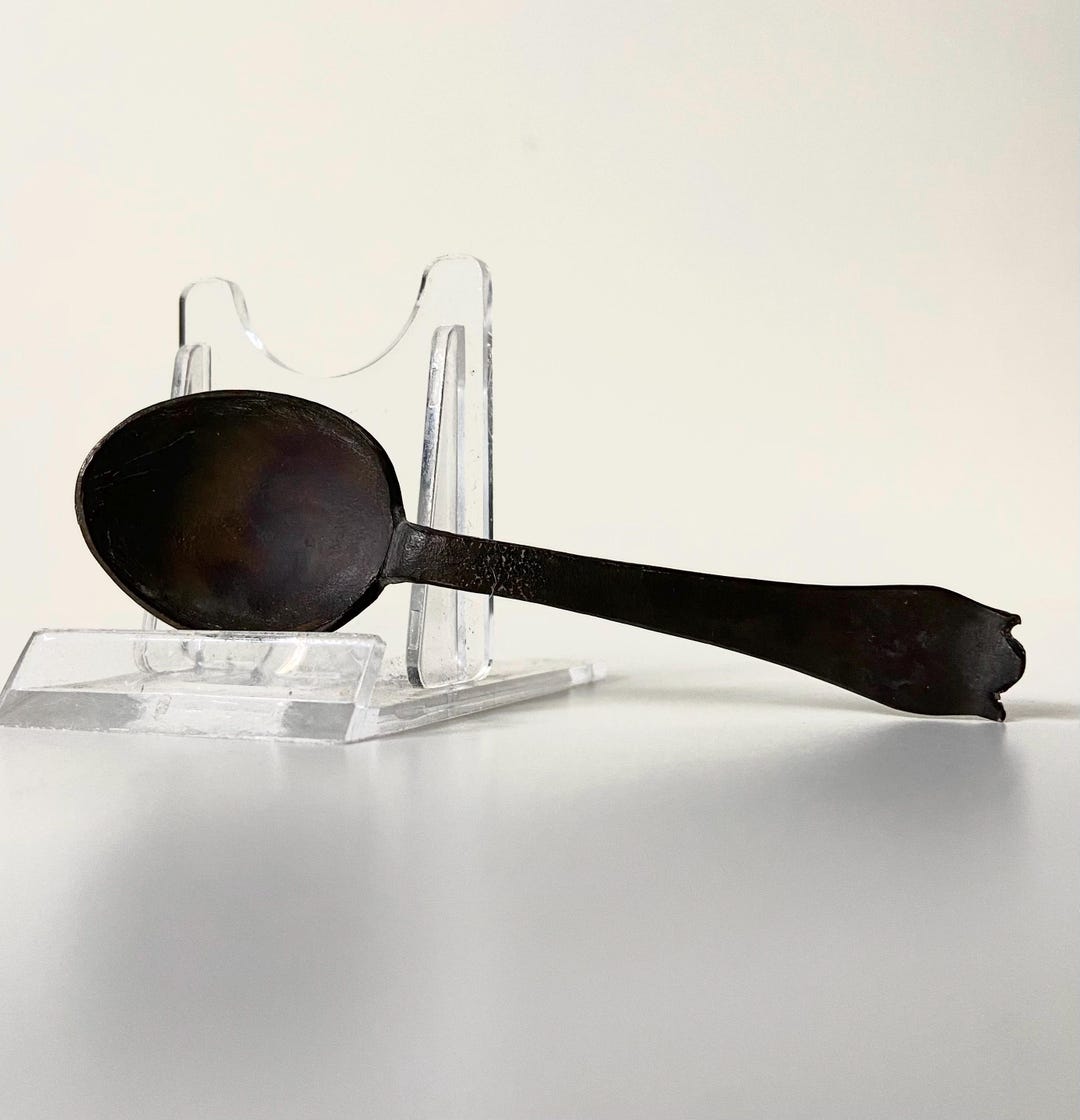 17th to Early 18th Century Pewter Spoon - With Mark - Archaeological ...