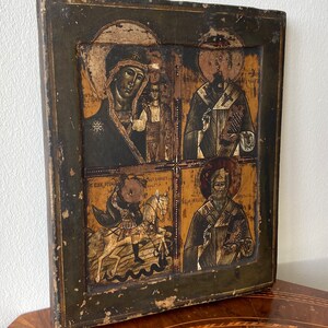 17th Century Icon Religious Art Orthodox European Antique - Etsy