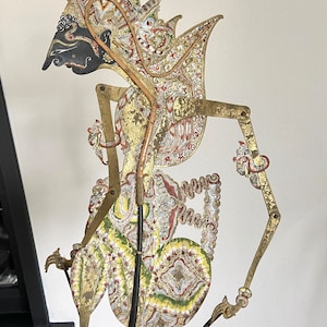 Wayang Kulit Doll Indonesia Antique Late 19th to Early 20th Century ...