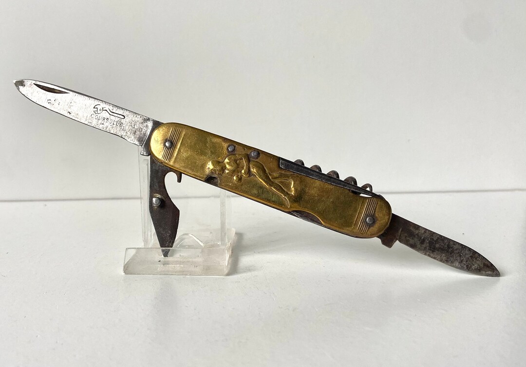 Coursolle Pocket Knife - Sport - Sportsman - Boxing and Tennis - 6 ...