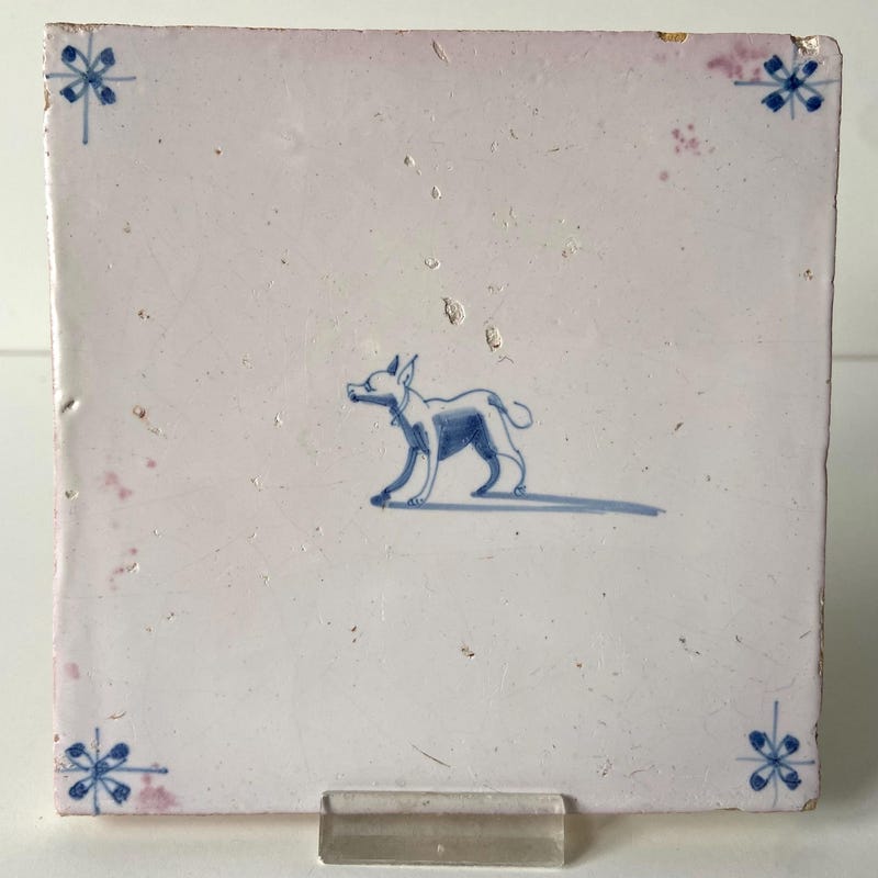 Dog Tile - Etsy