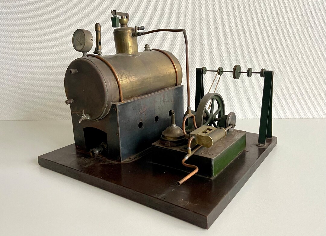 Scale Model - Steam Engine - Late 19th to Early 20th Century - Germany ...