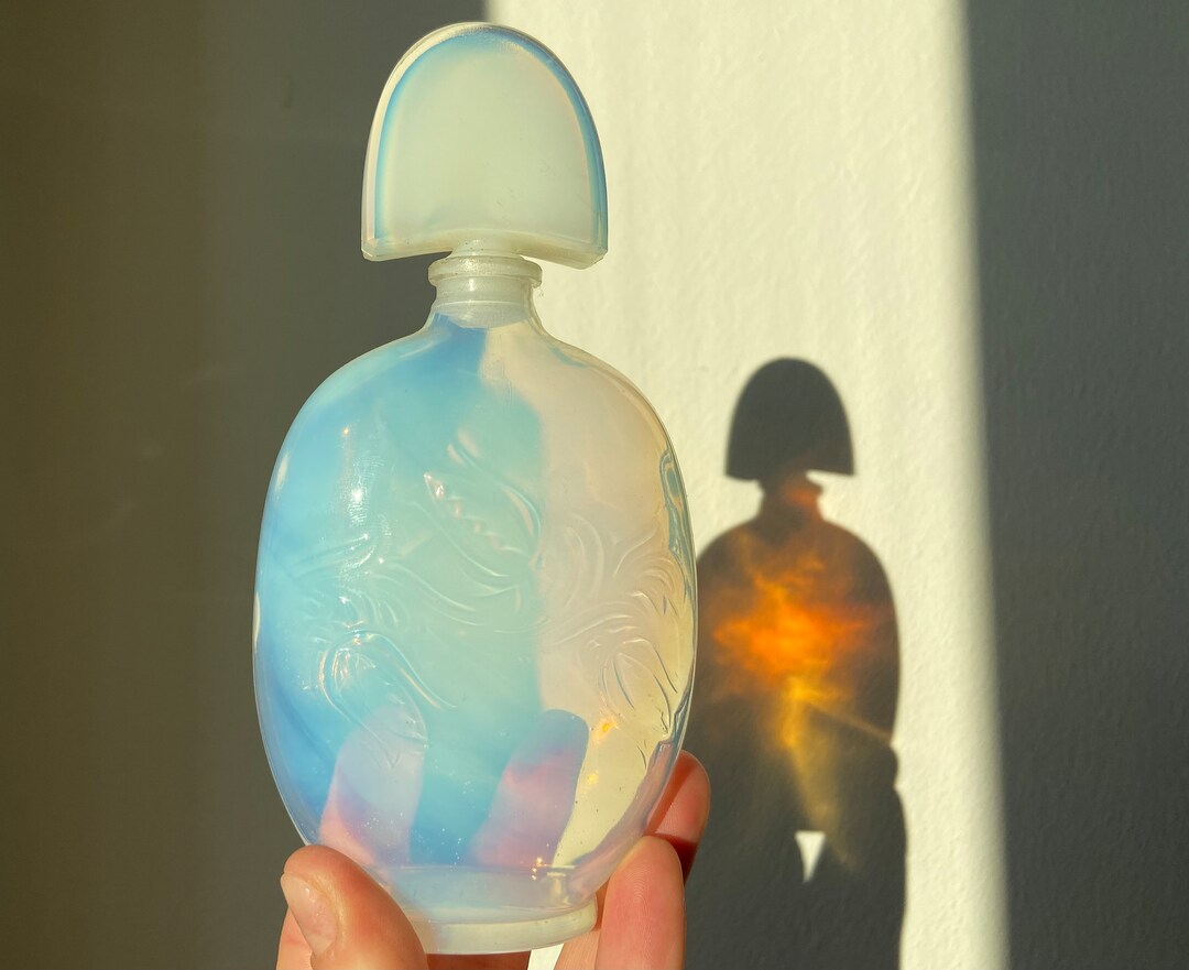 Sabino Style - Glass Flacon - Perfume Bottle - Opal Glass - France ...