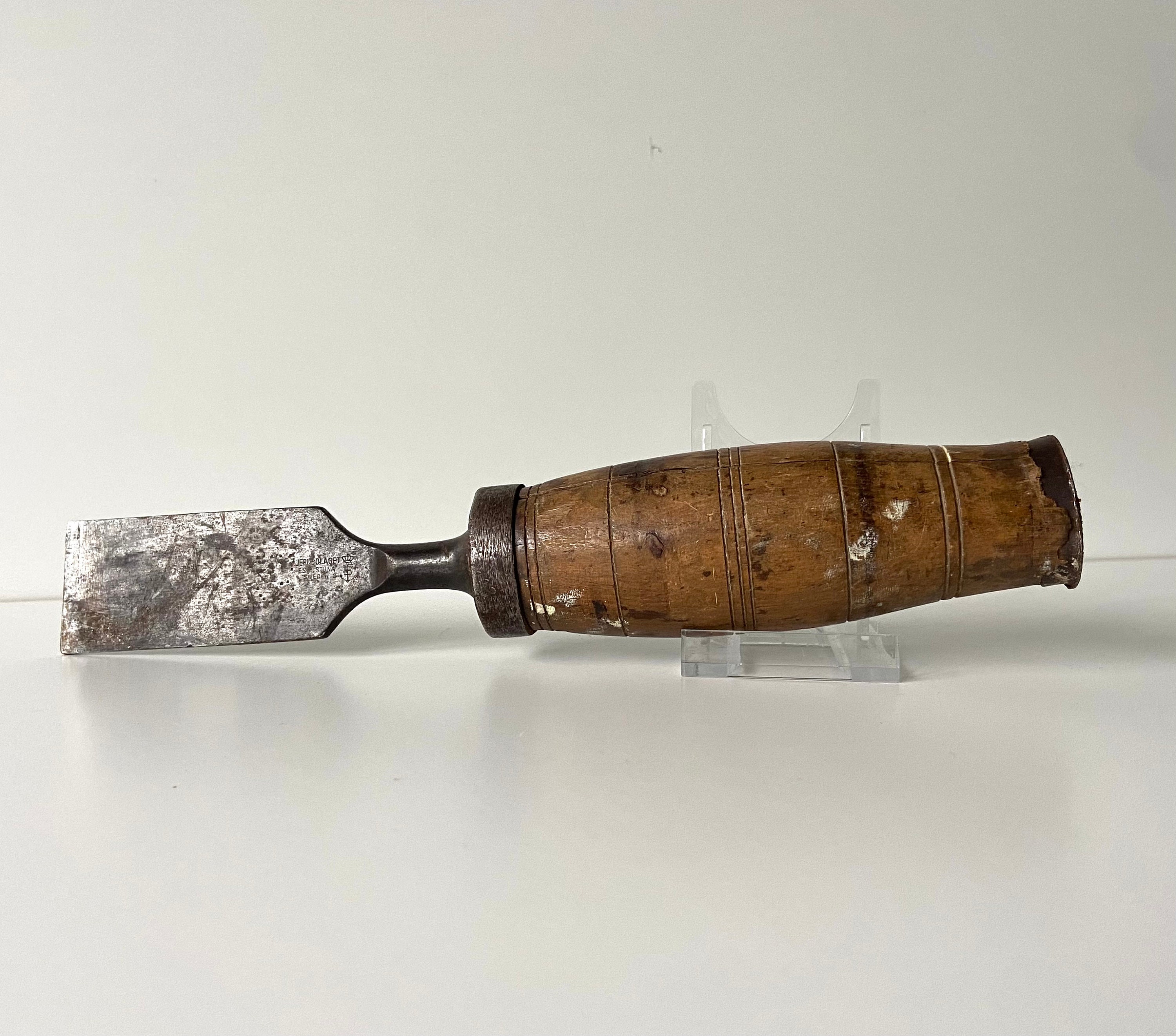 Jernbolaget Chisel - Sweden - Antique Wood and Iron - Early 20th ...