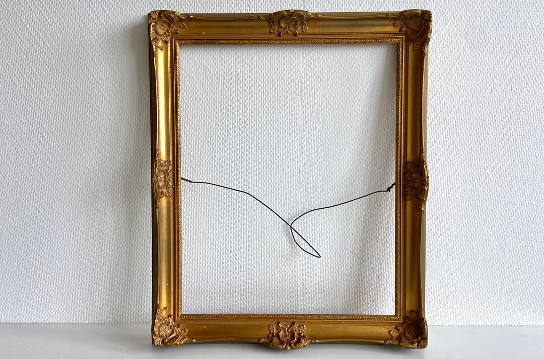 Antique Painting Frame - Gilded Plaster on Wood - 19th to Early 20th ...