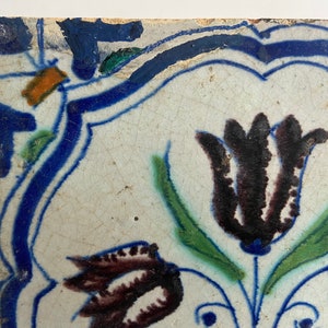 17th Century Delft Tile - Tulips - Tulip - Wall - Kitchen - Flower ...