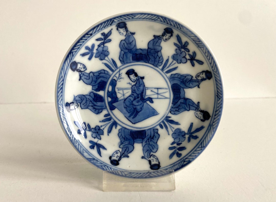 Chinese Porcelain Saucer Plate Kangxi Dynastie Dish - Etsy